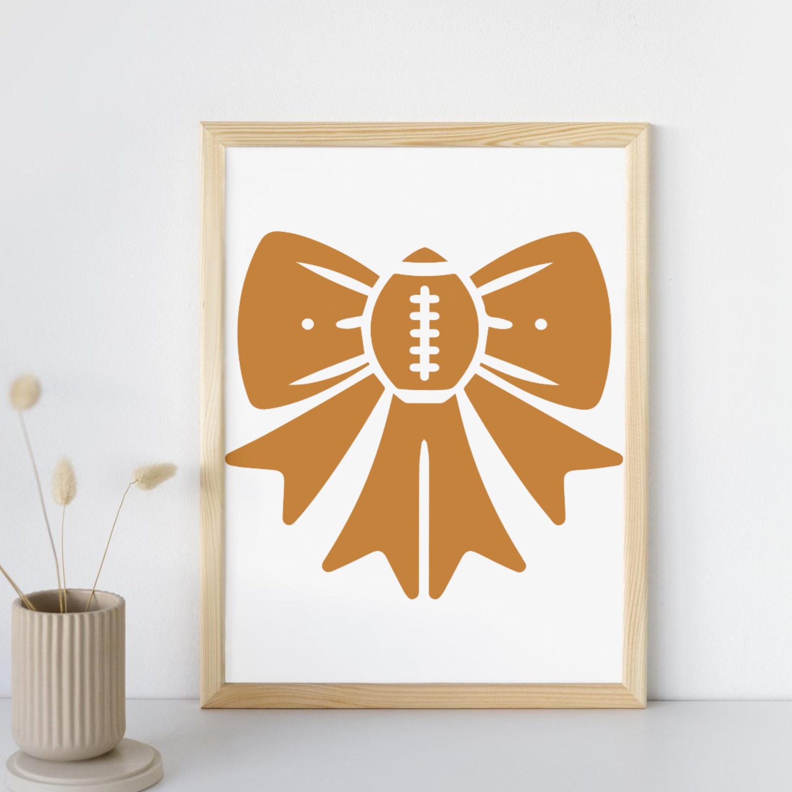 Football Bow SVG Bundle, Fall Vibes, Cricut Silhouette (digital ...