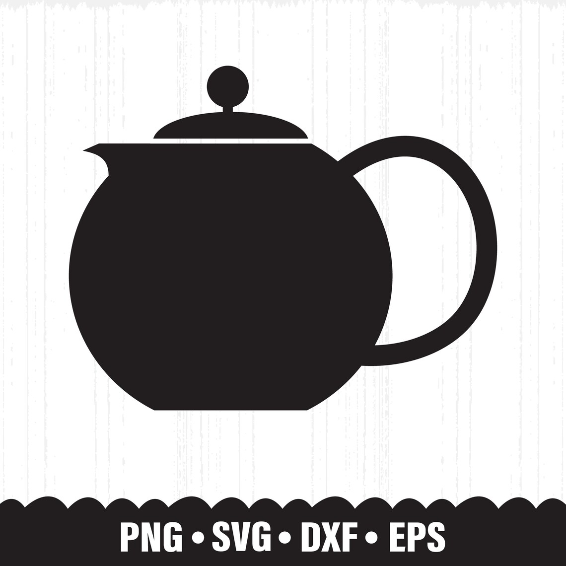 Teapot Svg, Tea Kettle Svg, Teapot Cut Files, Teapot Silhouette, Teapot ...
