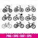 Bicycle SVG Bundle, Bicycle SVG, Bicycle Png, Cycling T-shirt, Bike Svg ...