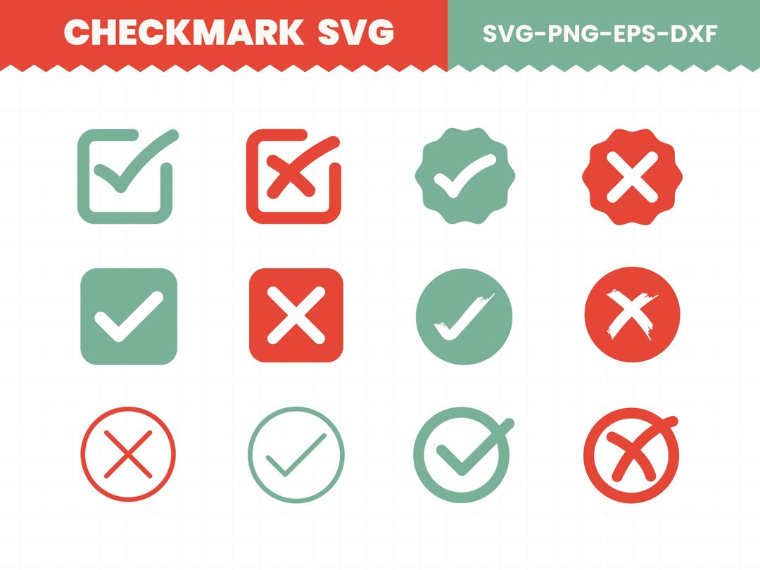 Checkmark SVG, Check Mark, Choices SVG, Check Box SVG (digital Download ...