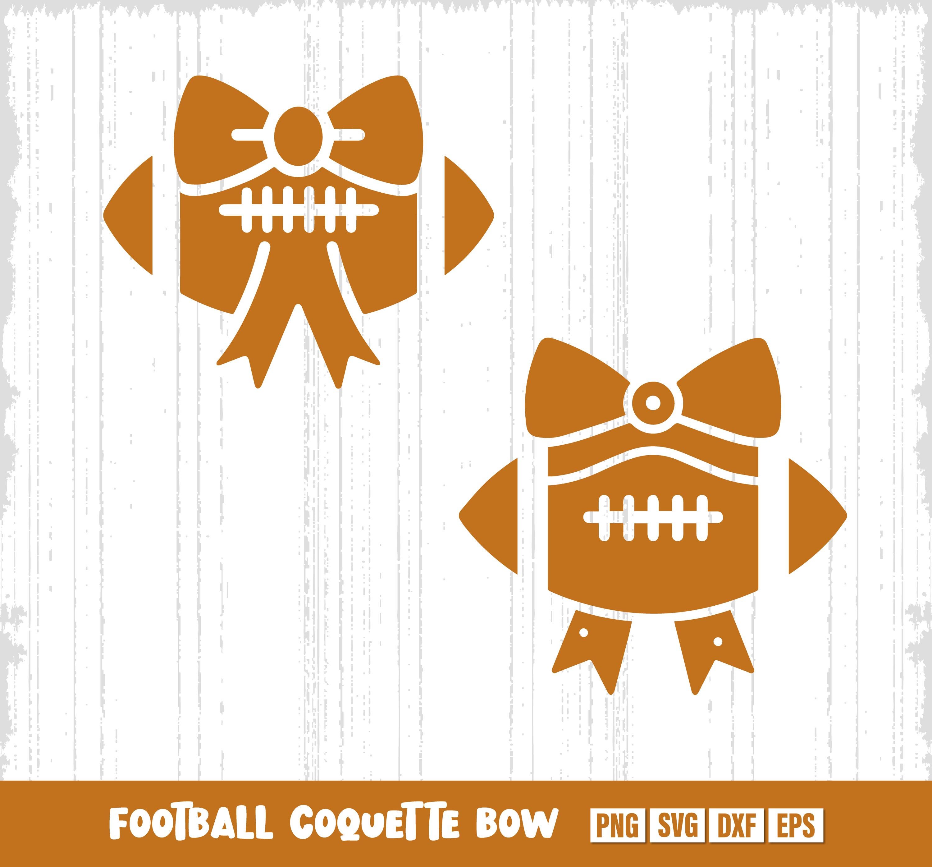 Football Bow Svg, Football Bow Png, Football Bow Cricut, Fall Football ...