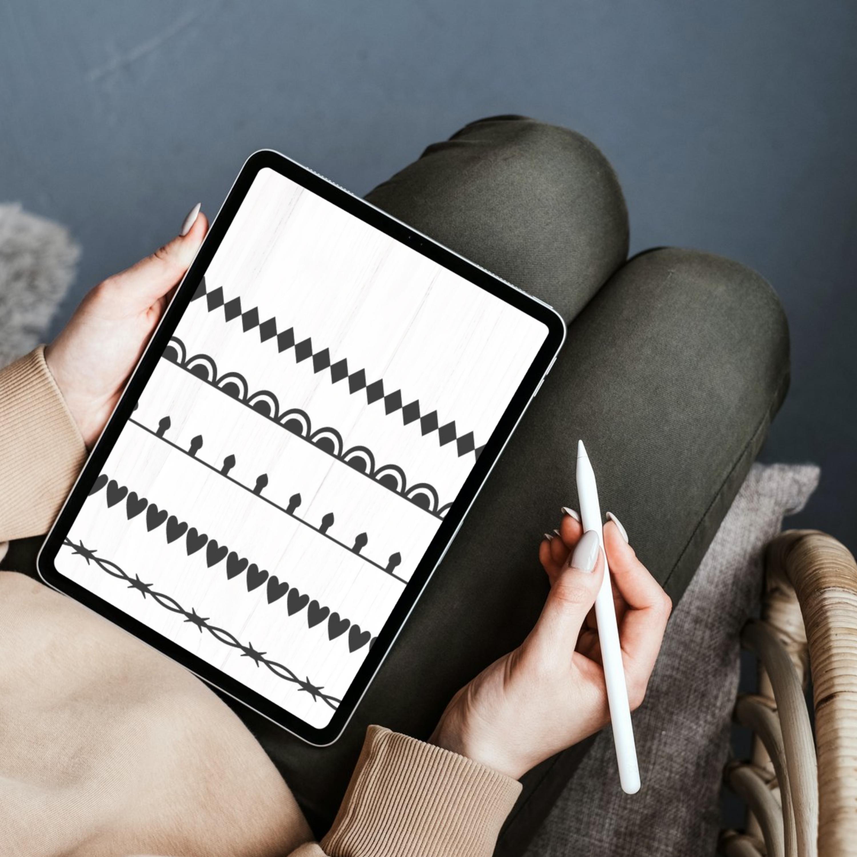 Border Svg, Lace Border Clipart, Border Png, Border Silhouette ...