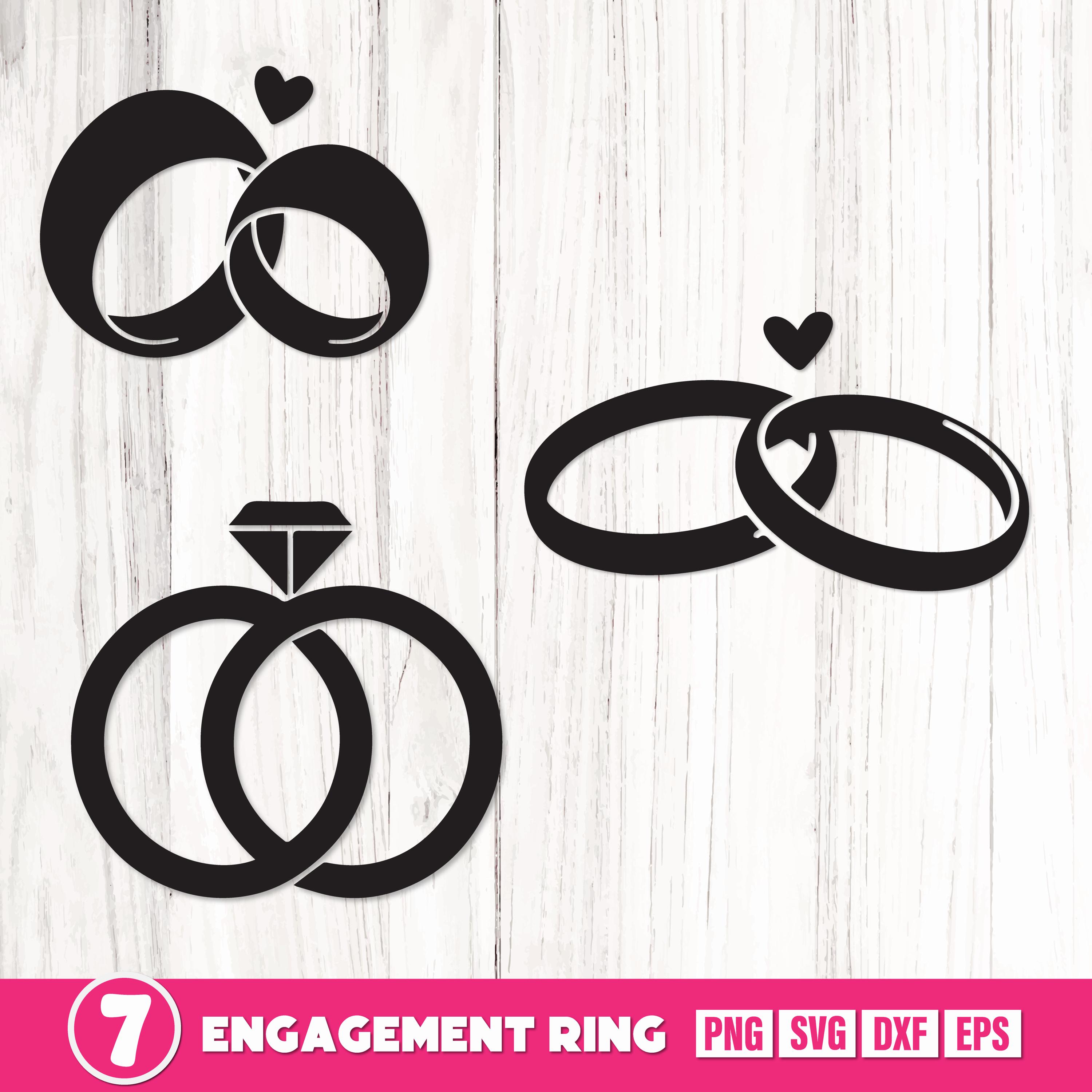 Rings Svg, Wedding Ring Svg, Marriage Rings Svg, Engagement Rings Svg ...