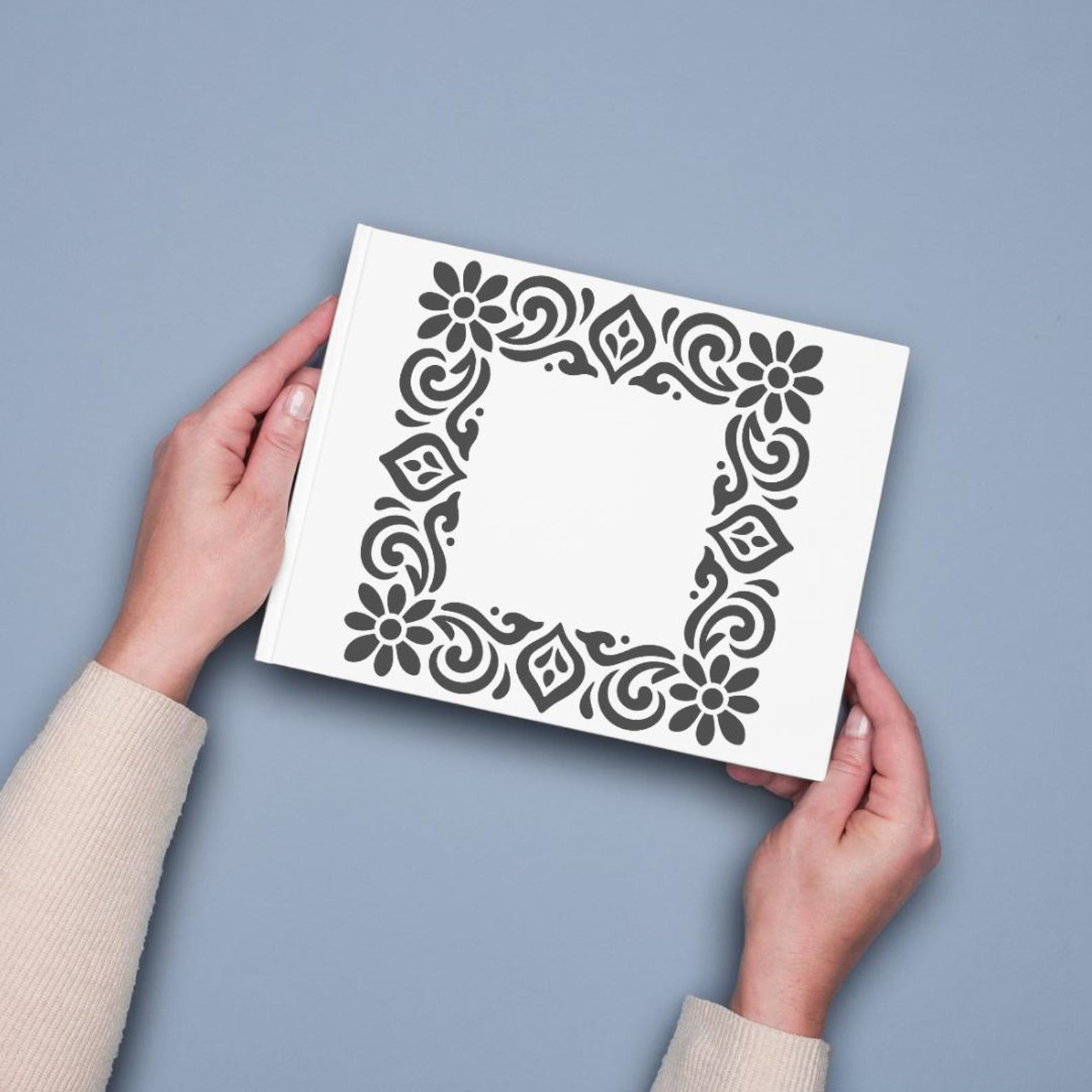 Talavera SVG, Talavera Inspired Decorative Frame SVG, Talavera PNG ...
