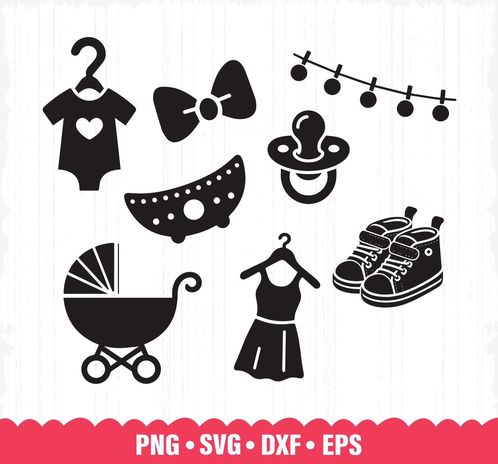 Baby Svg Bundle, Baby Clipart Svg, Infant Svg Bundle, Baby Shower Svg ...