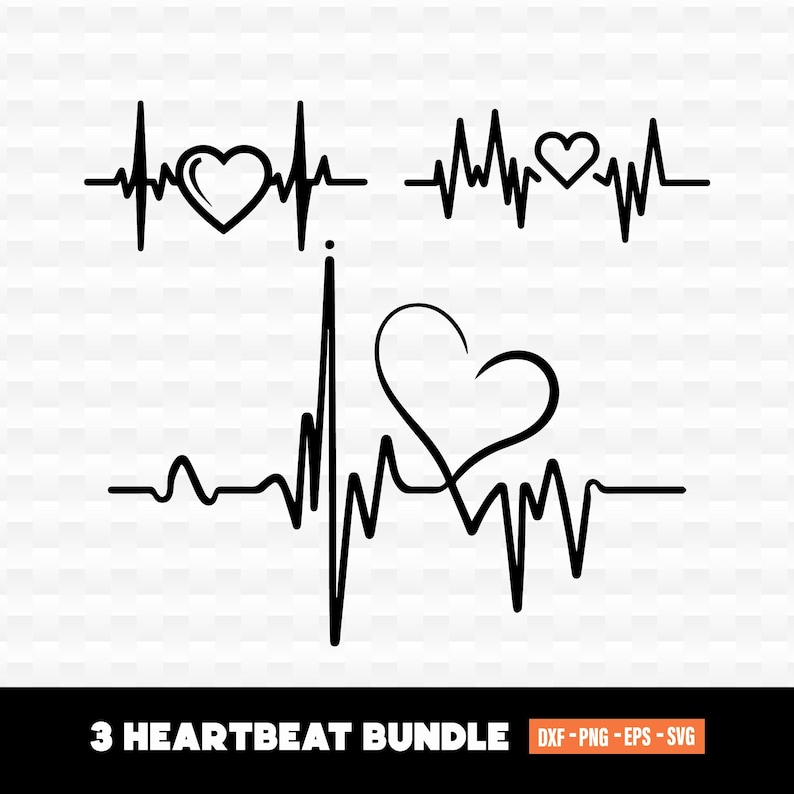 Heartbeat Svg, Heartbeat Clipart, Heartbeat Pulse Svg, Heartbeat Line ...