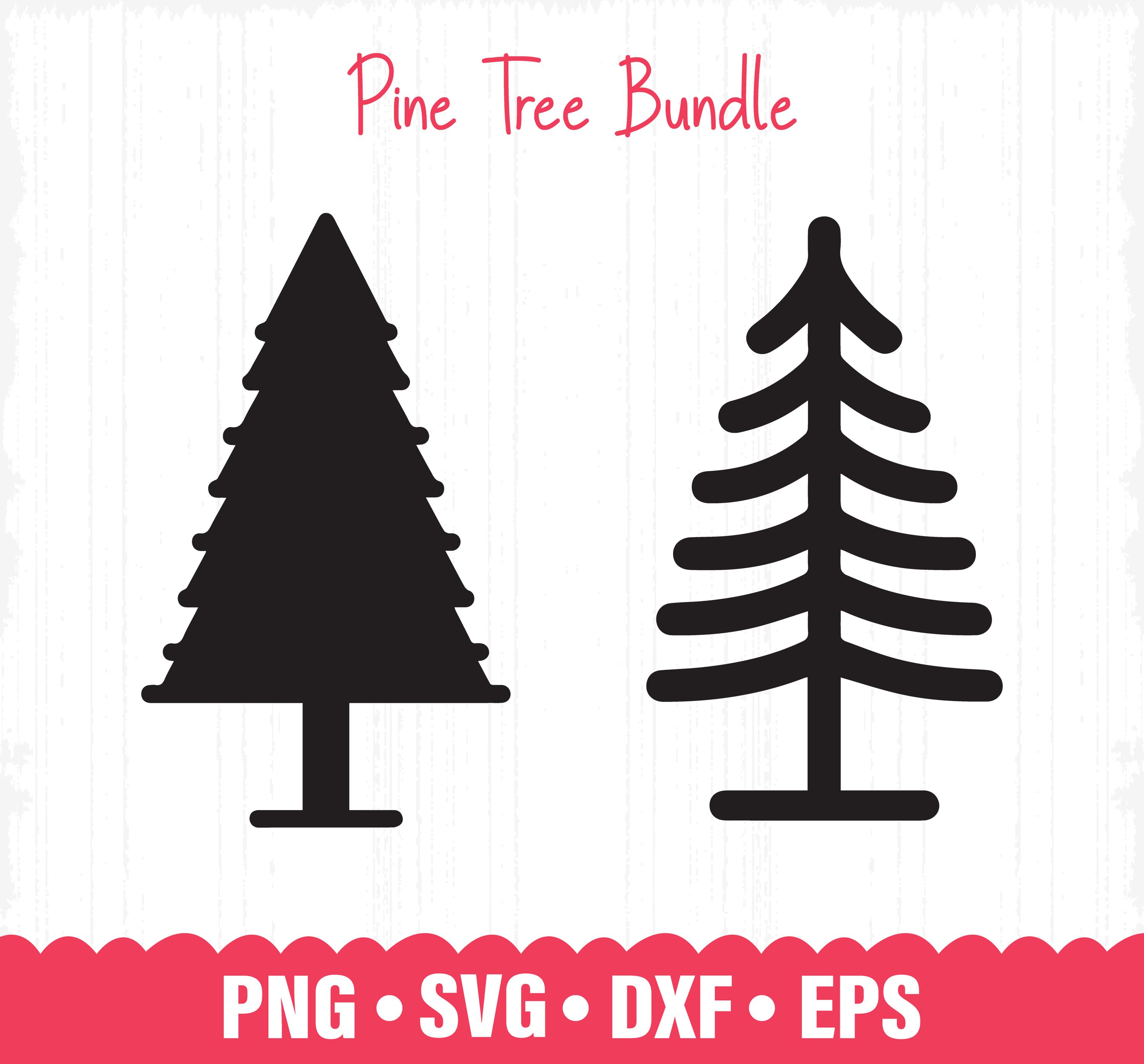 Pine Tree Svg, Pine Tree Png, Pine Tree Cut File, Pine Tree Clipart ...