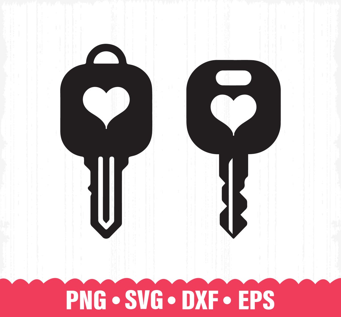 Car Key SVG, Key Cut File, Key Vector, Keys Svg, Key Clipart, Car SVG ...