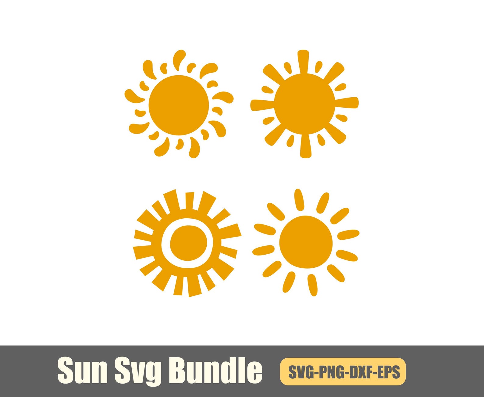 Sun SVG Bundle, Sun Cut File, Sun Vector, Sun Clipart, Sunshine Svg ...