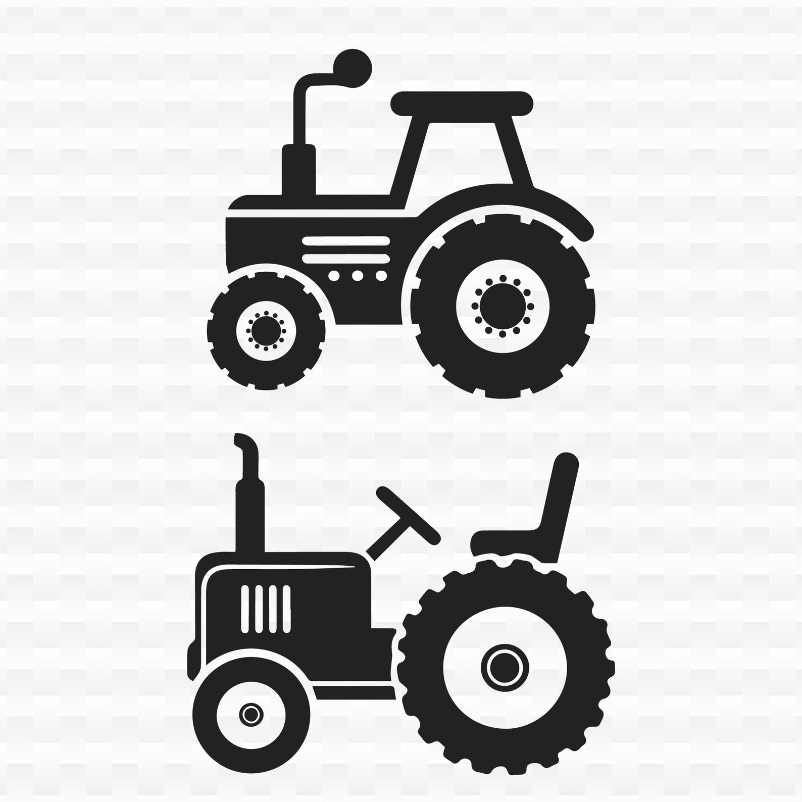 Tractor Svg, Tractor Png, Farm Tractor Svg, Tractor Cut File, Tractor ...