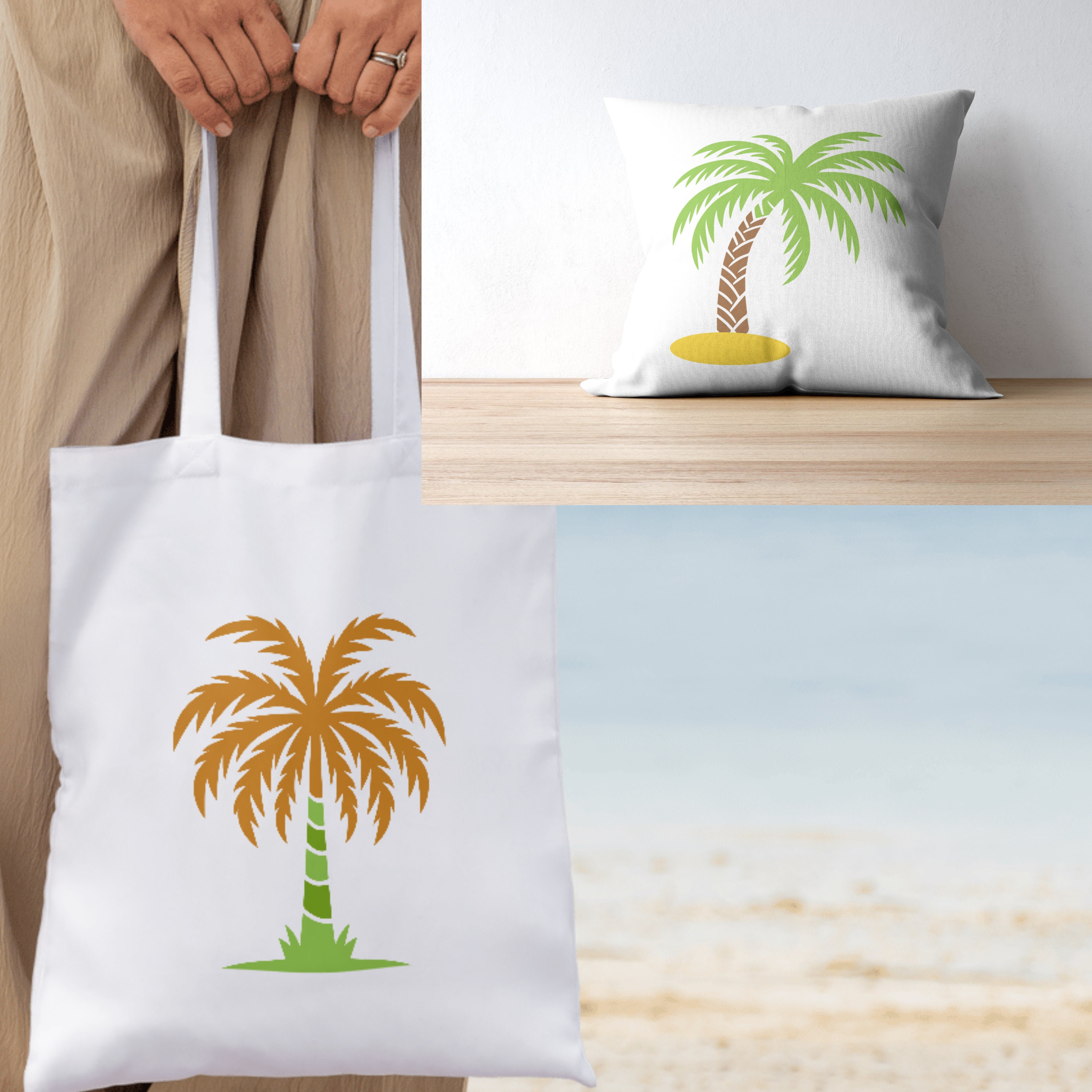 Palm Tree Clipart Bundle, Palm Tree Svg, Palm Tree Png, Palm Beach Svg ...