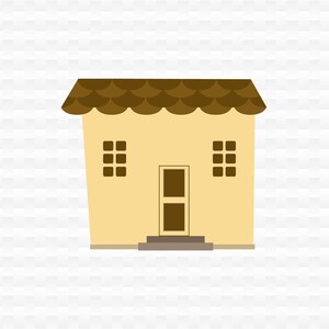 House Clipart, Home Png, Little House Svg, Cute House, House SVG, Home ...