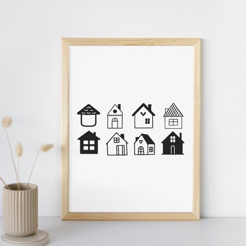 42 House Svg Bundle, House Silhouette, Little House Svg, House Outline ...