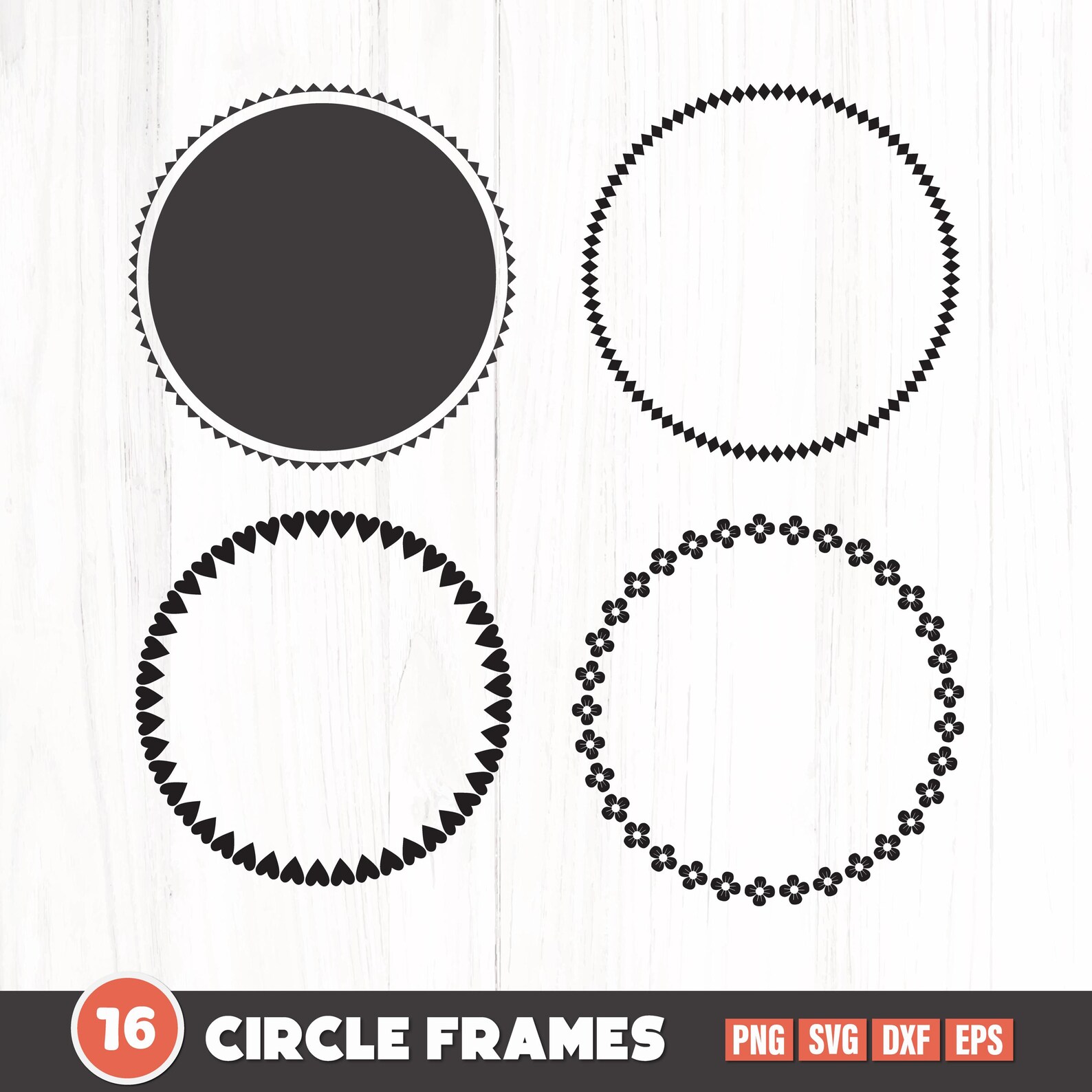 Circle Frame Svg, Circle Monogram Svg, Circle Wreath Svg, Monogram ...