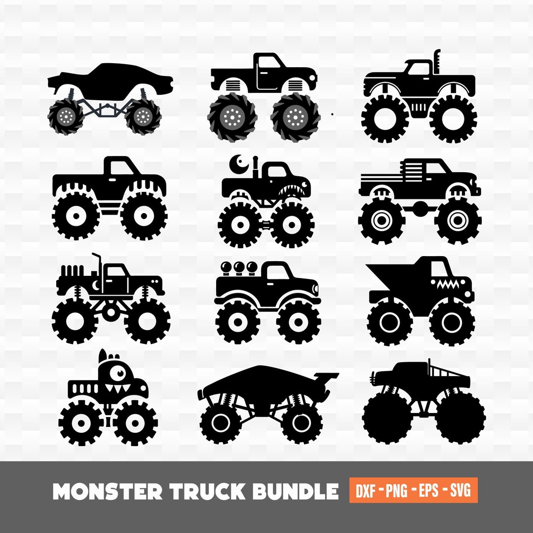Monster Truck Svg, Monster Truck Png, Monster Truck Design, Trucks Svg ...