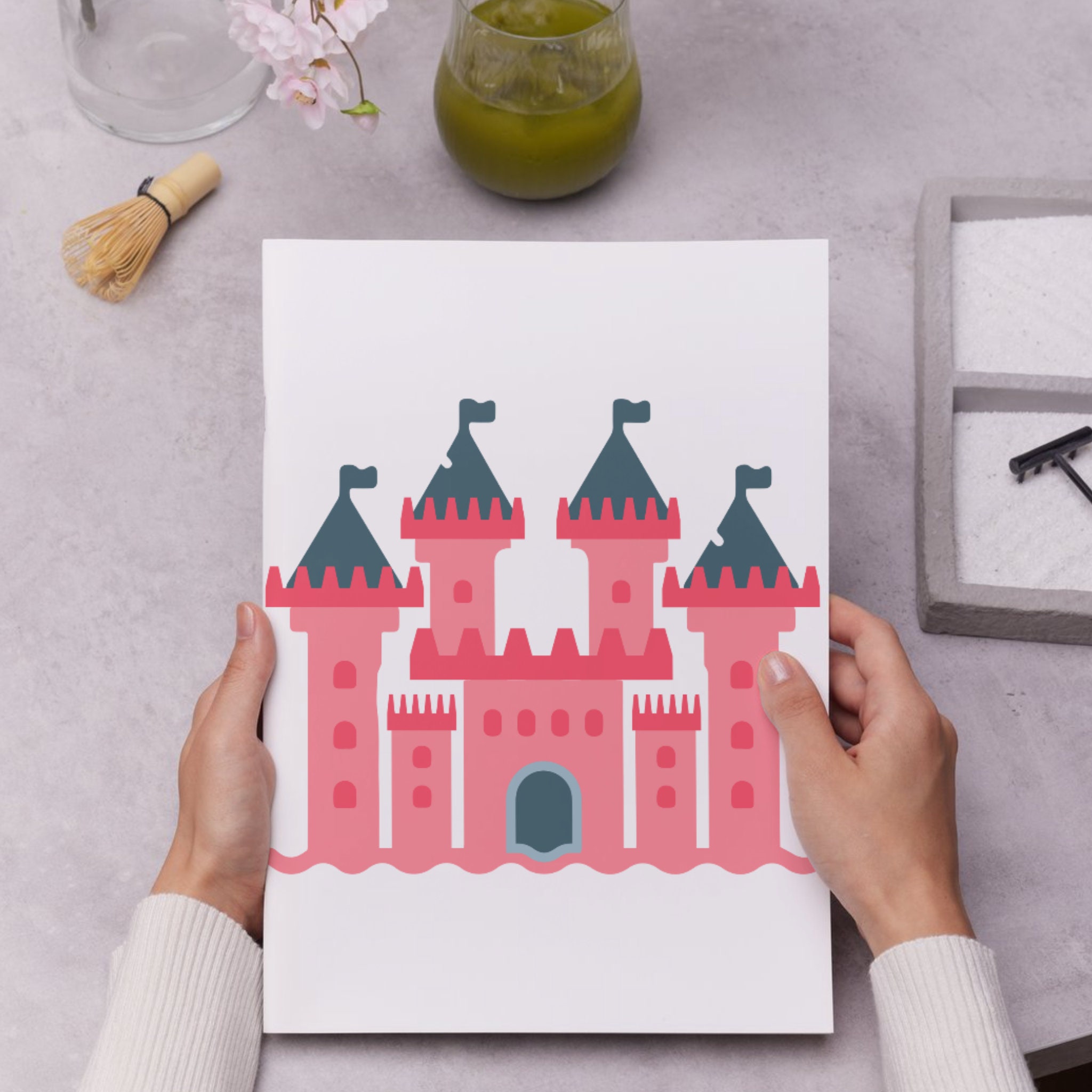 Castle Svg, Castle Cut File, Castle Clipart, Princess Castle Svg, Magic ...