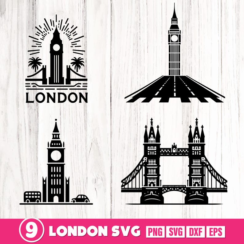 London Svg, London Clipart, England Clipart, British Clipart, England ...