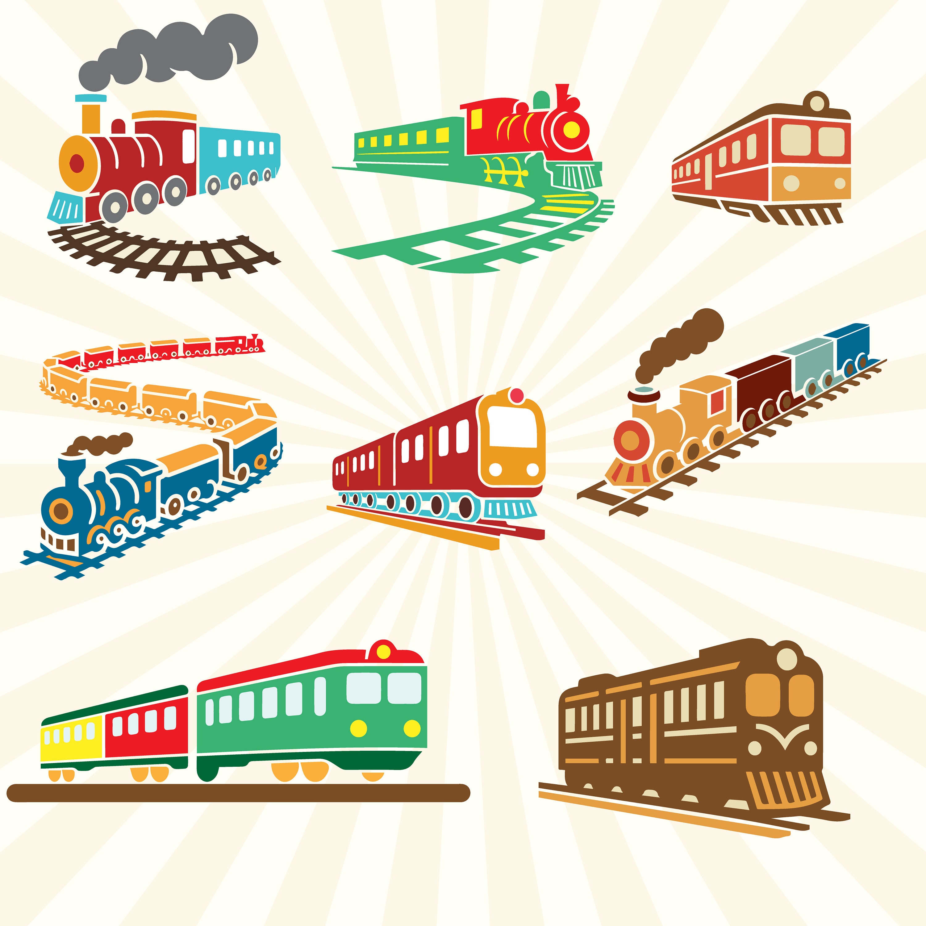 42 Train SVG, Nursery Train, Train Theme Birthday, Kid's Train, Choo ...