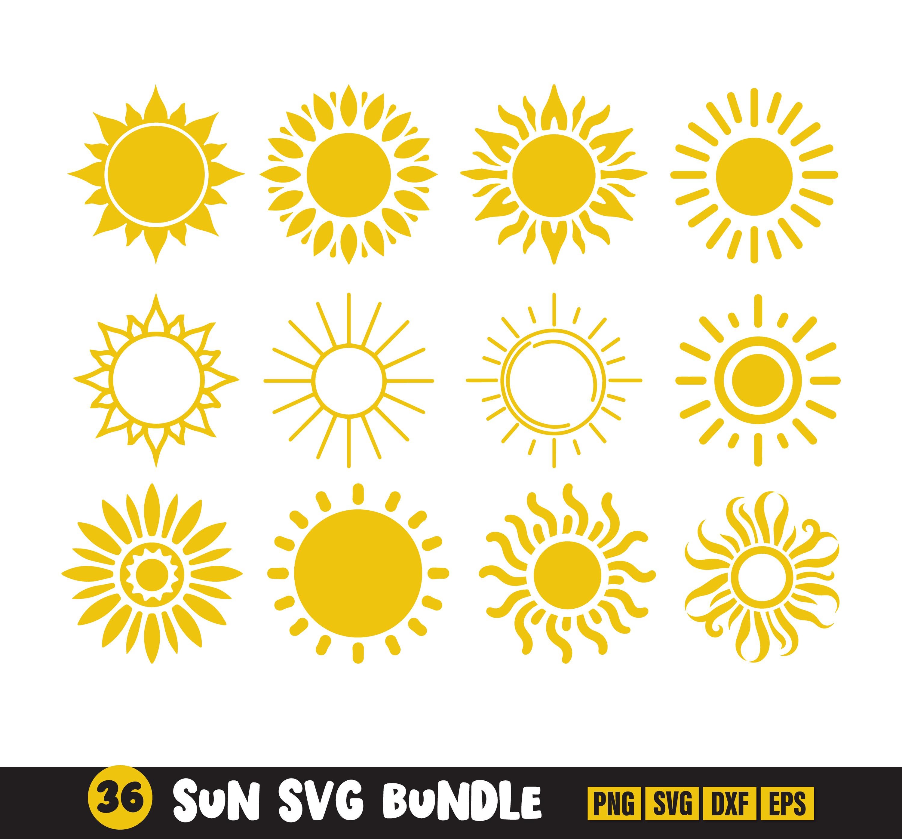 Sun Svg, Sun Clipart, Sun Png, Sun Svg Bundle, Sun Png Bundle, Sun Svg ...