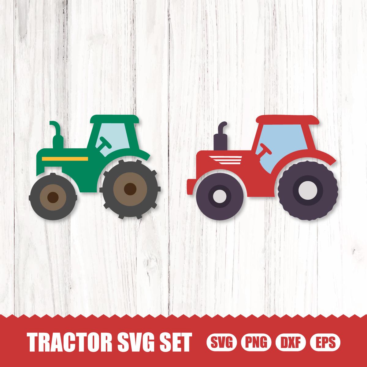 Tractor Svg, Tractor Png, Farm Tractor Svg, Tractor Cut File, Tractor ...