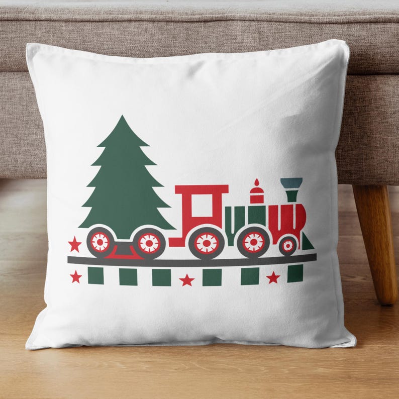 Christmas Train SVG, Kids Holiday Clipart (digital Files) - Etsy