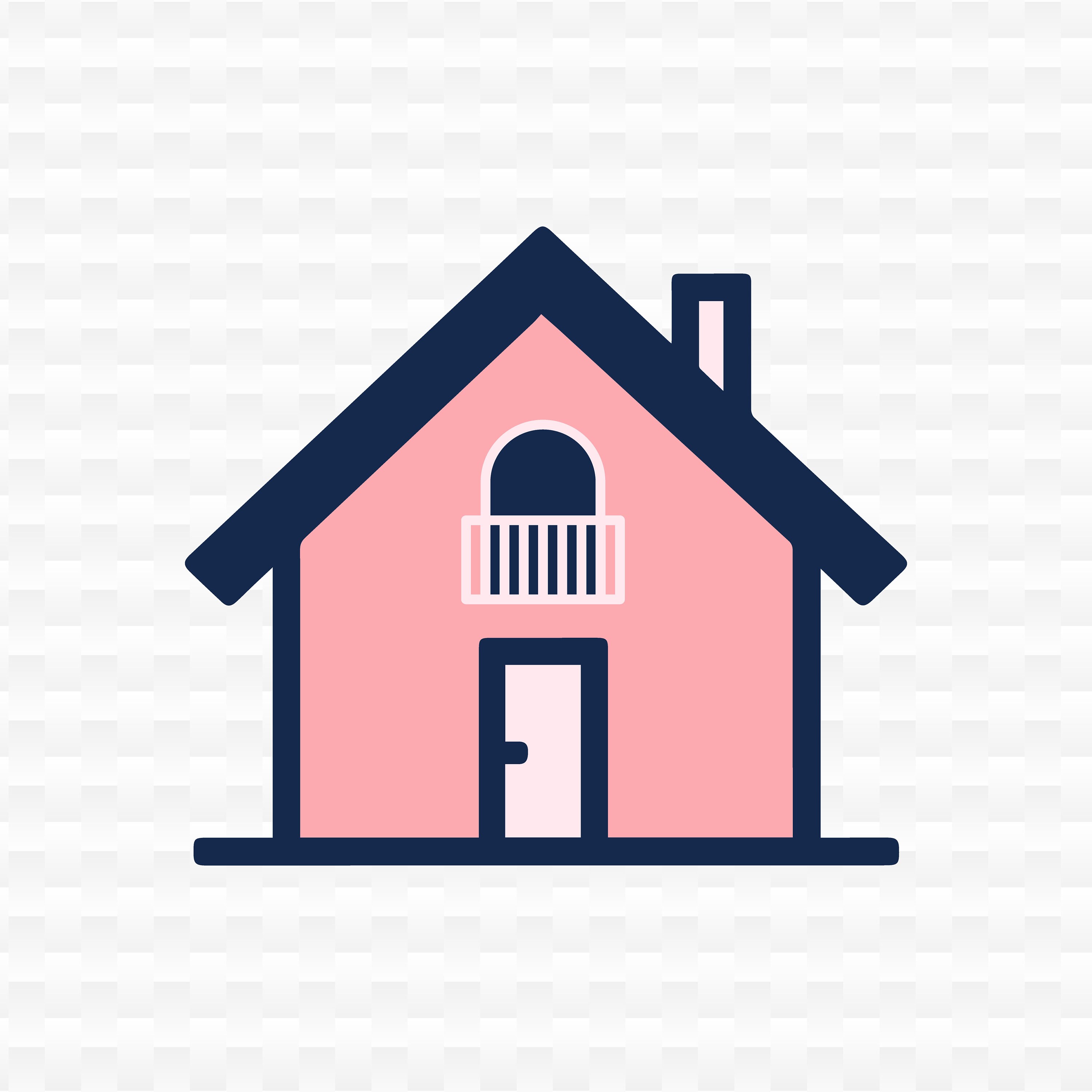 House Clipart, Home Png, Little House Svg, Cute House, House SVG, Home ...