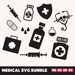 Medical Svg, Medical Png, Medical Equipment, Nurse Svg Bundle, Medical ...