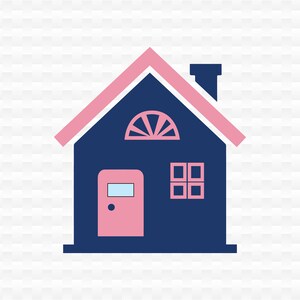 House Svg Bundle, House Clipart, Home Png, Little House Svg, Cute House ...