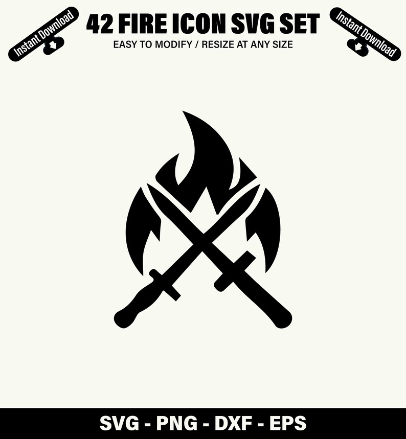 Fire SVG Bundle / Flame Svg / Fire SVG / Fire Flames / Flames ...