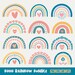 Boho Rainbow Svg, Cute Rainbow Svg, Boho Rainbow Png, Boho Rainbow With ...