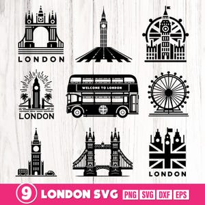 London Svg, London Clipart, England Clipart, British Clipart, England ...