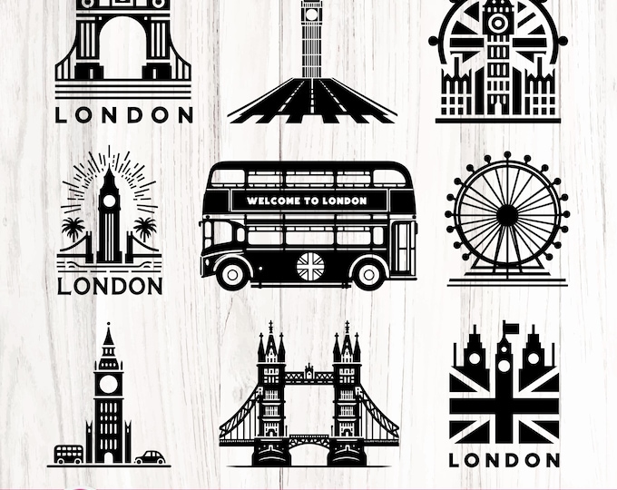 London Icons, London Landmarks Png, British Landmarks Clipart, UK Icons ...