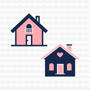 House Clipart, Home Png, Little House Svg, Cute House, House SVG, Home ...