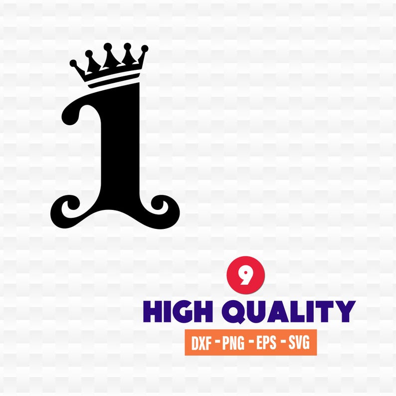Numbers Svg, Numbers Png, Crown Numbers Svg, Numbers Cut File, Birthday ...