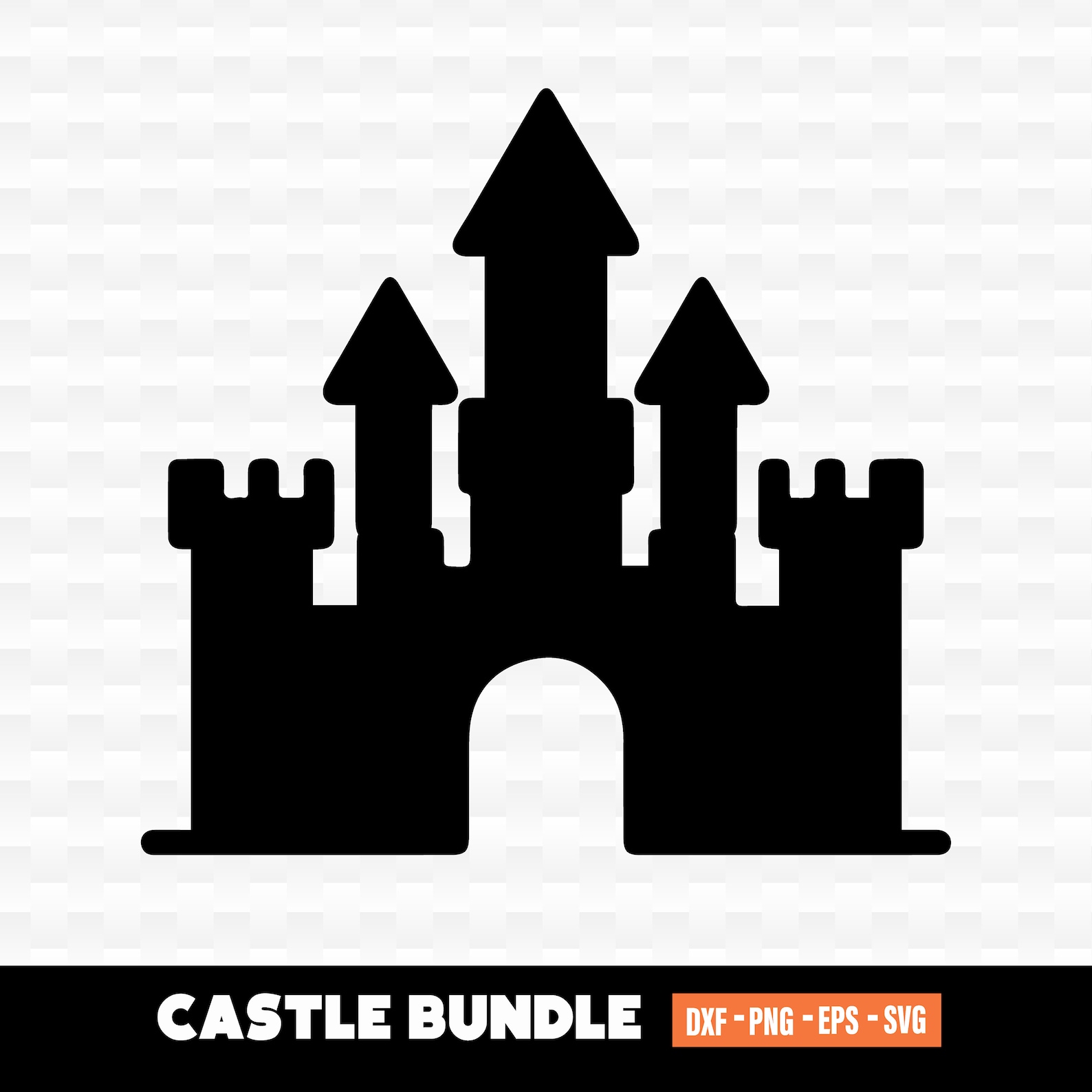 Castle Svg, Castle Cut File, Castle Clipart, Princess Castle Svg, Magic ...