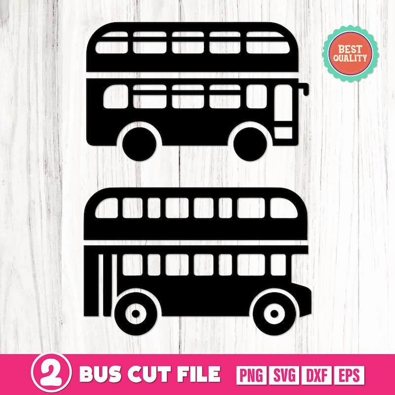 London Bus Clipart - Etsy
