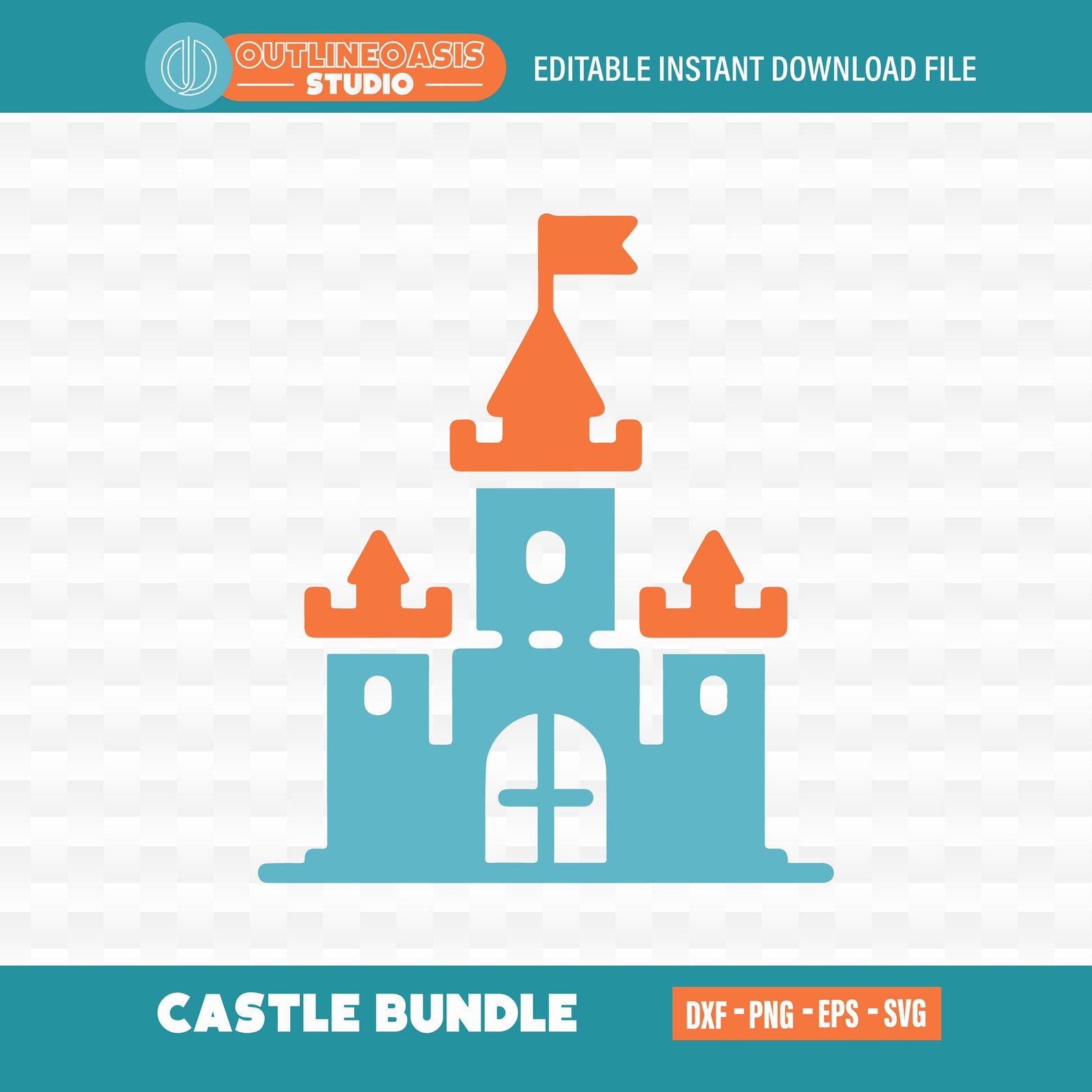 Castle Svg, Castle Cut File, Castle Clipart, Princess Castle Svg, Magic ...