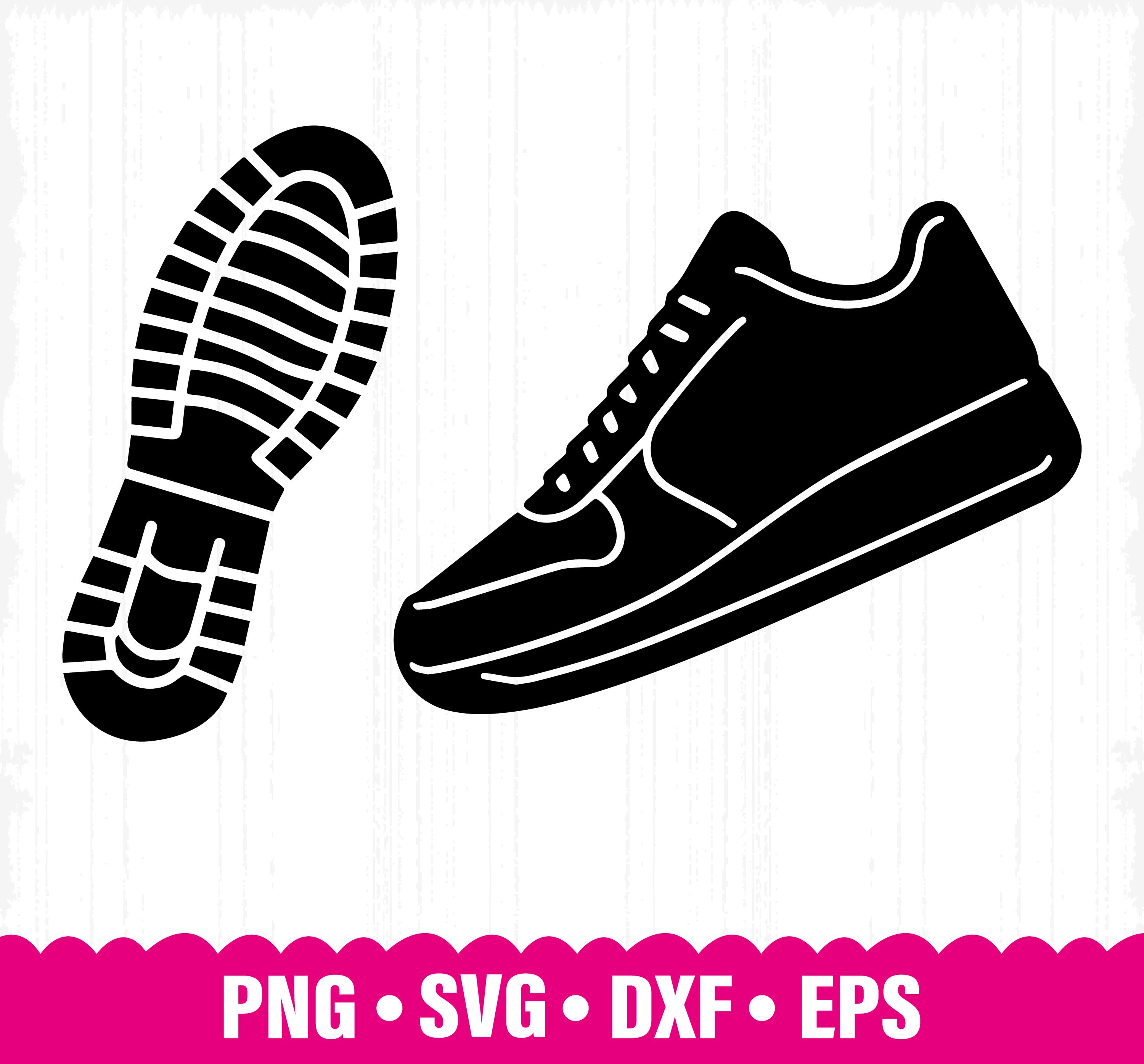 Shoe Svg, Sneakers Svg, Running Shoes Svg, Track and Field Svg, Shoes ...