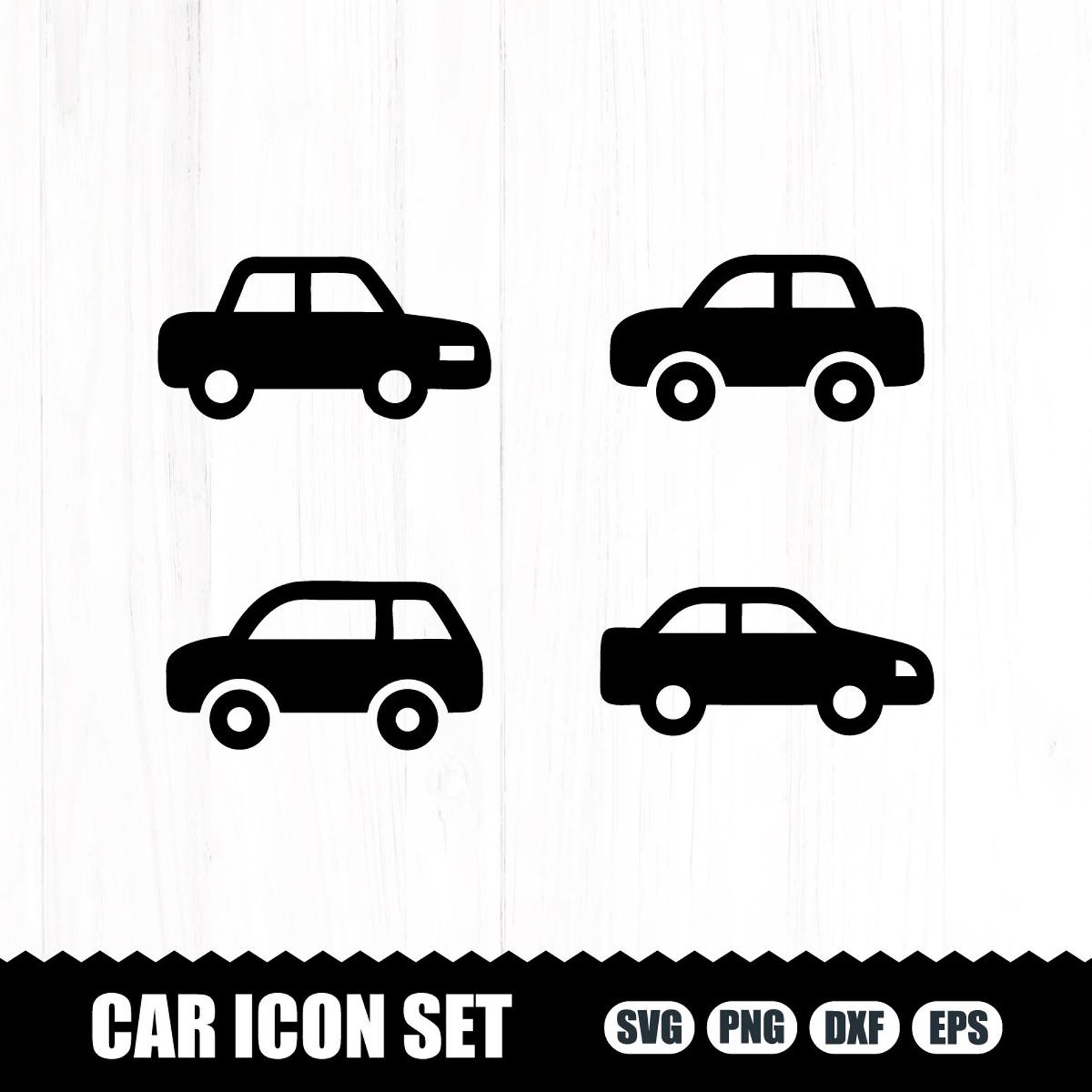 Car SVG Bundle, Car Icon, Car SVG, Vehicle Svg, Car Svg File, Car Cut ...