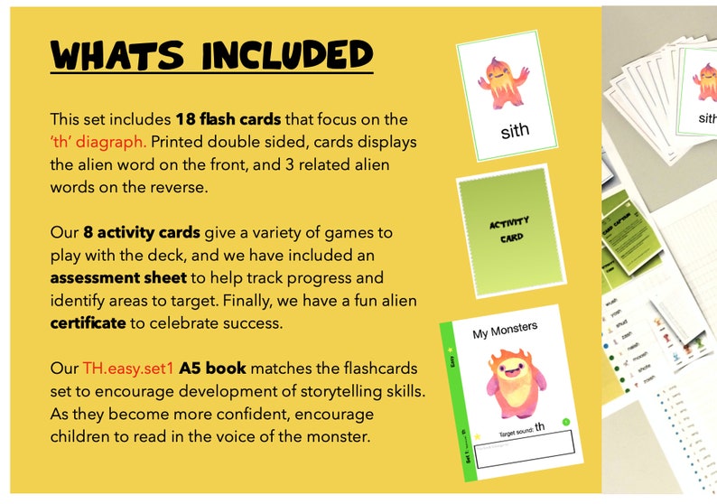 Phonics Flashcard Set for Reading Homework Made Easy for Teachers and ...