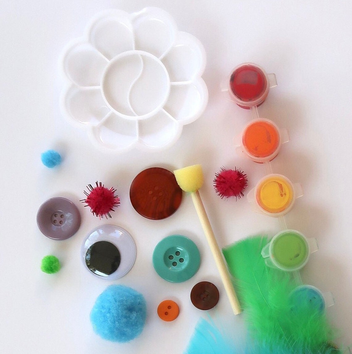 Kids Apron Decorating Kit | DIY Child Apron Craft Kit | Kids Apron ...