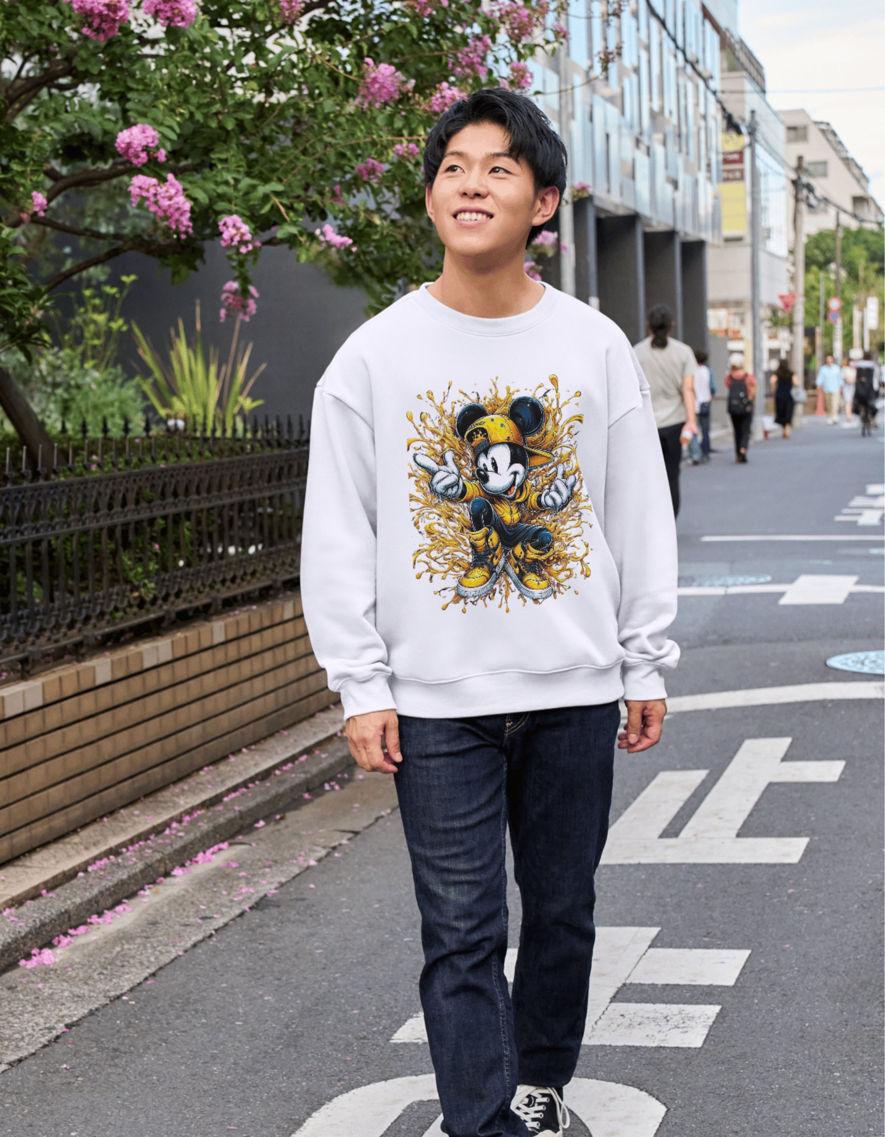 3 Mouse Splash Digital Design PNG File for Sublimation, Instant Digital ...