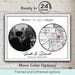 Personalized Where We Met Map Print, Anniversary Gift - Etsy
