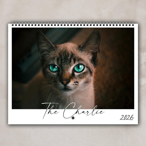 Cat Calendar - Etsy