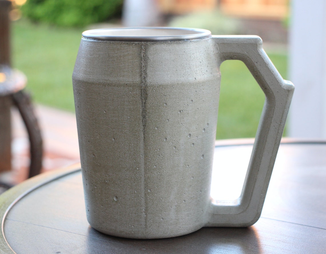 The Concrete Mug - 16oz. - Etsy