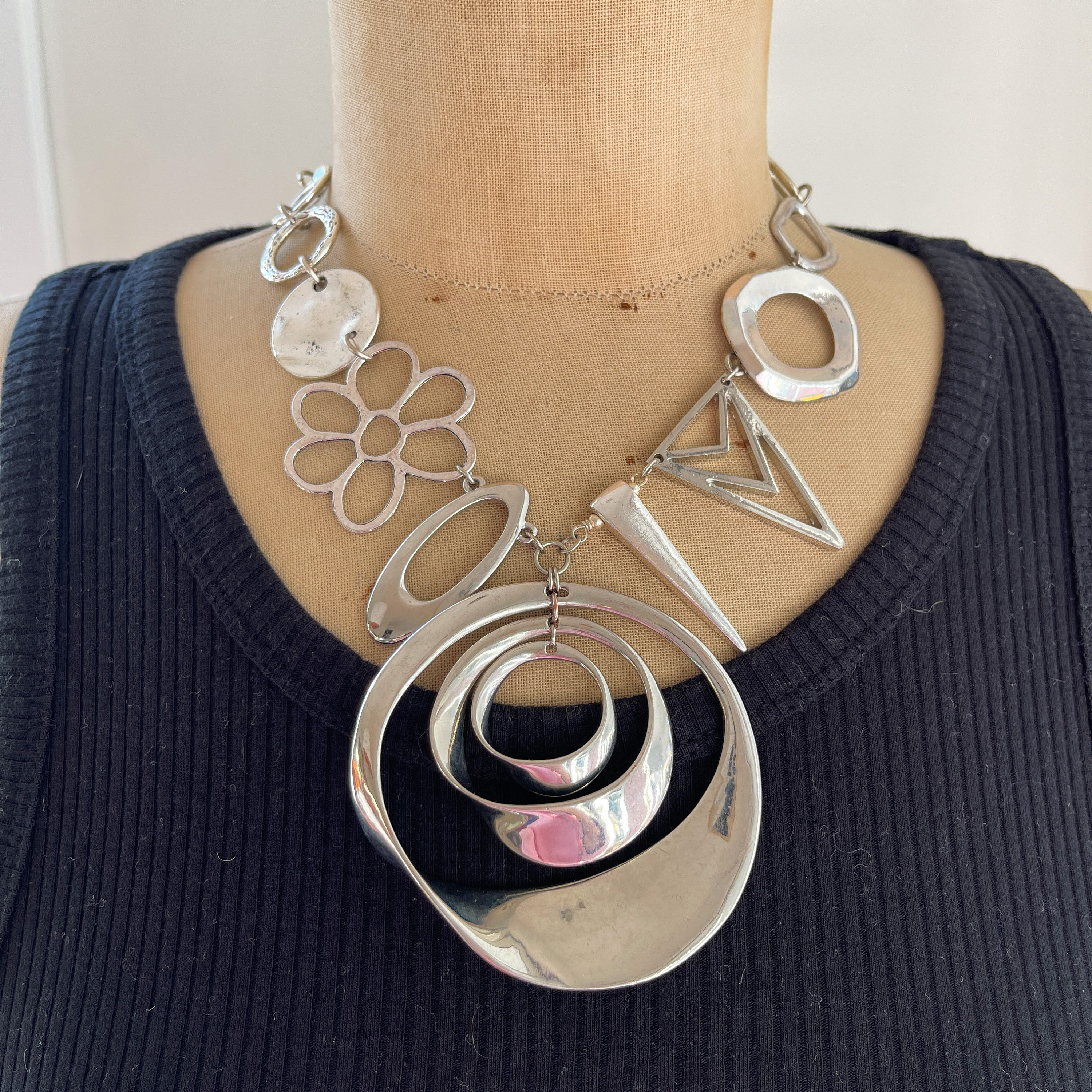 Upcycled designer jewelry store