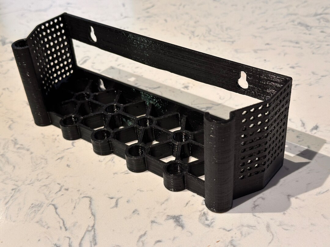 Glass Mounted Coral Frag Rack With a Fence and Multiple Holdfast Points ...