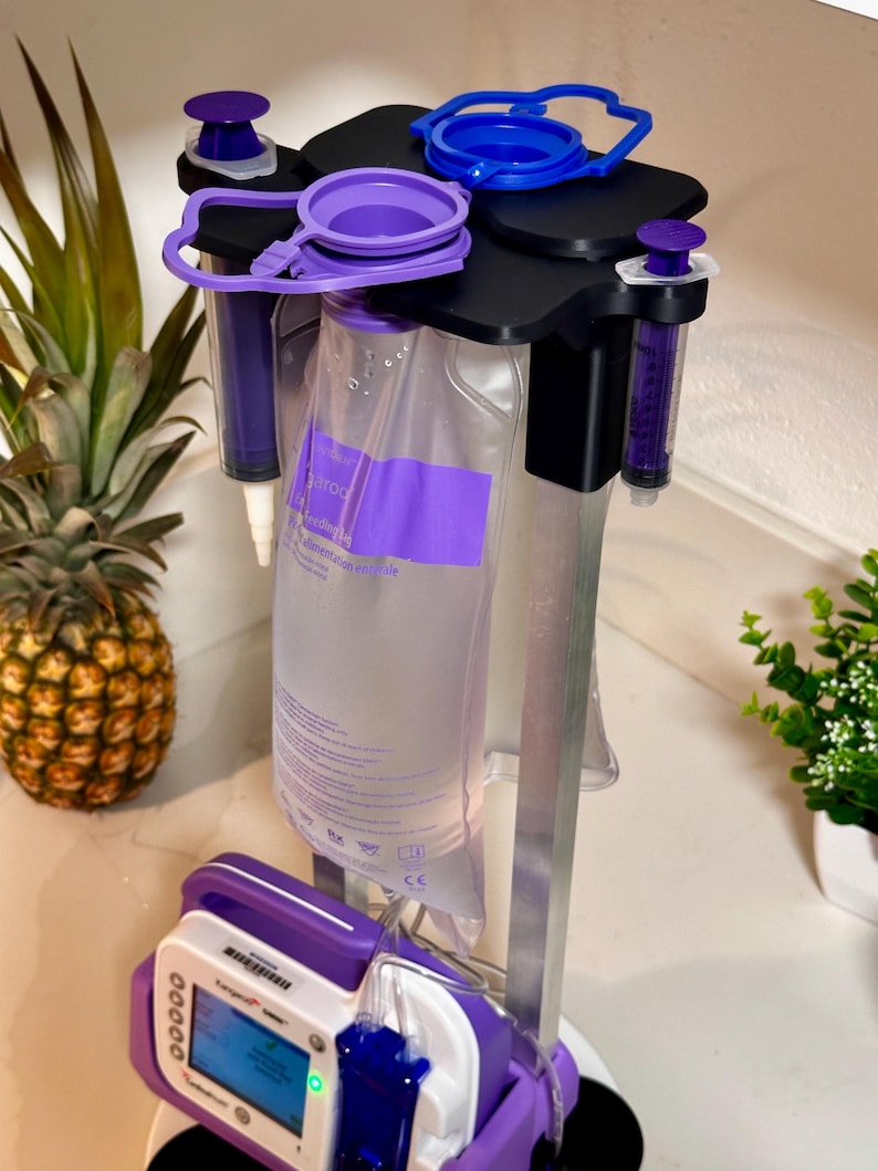 Kangaroo OMNI Pump Caddy: Freestanding Enteral Feeding Bag Holder - Etsy