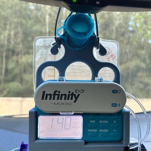 Infinity Feeding Pump Caddy | G-tube Feeding Pump Stand and Hanger| No ...