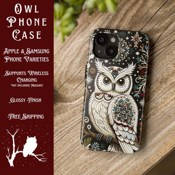 Owl Phone Case - Etsy